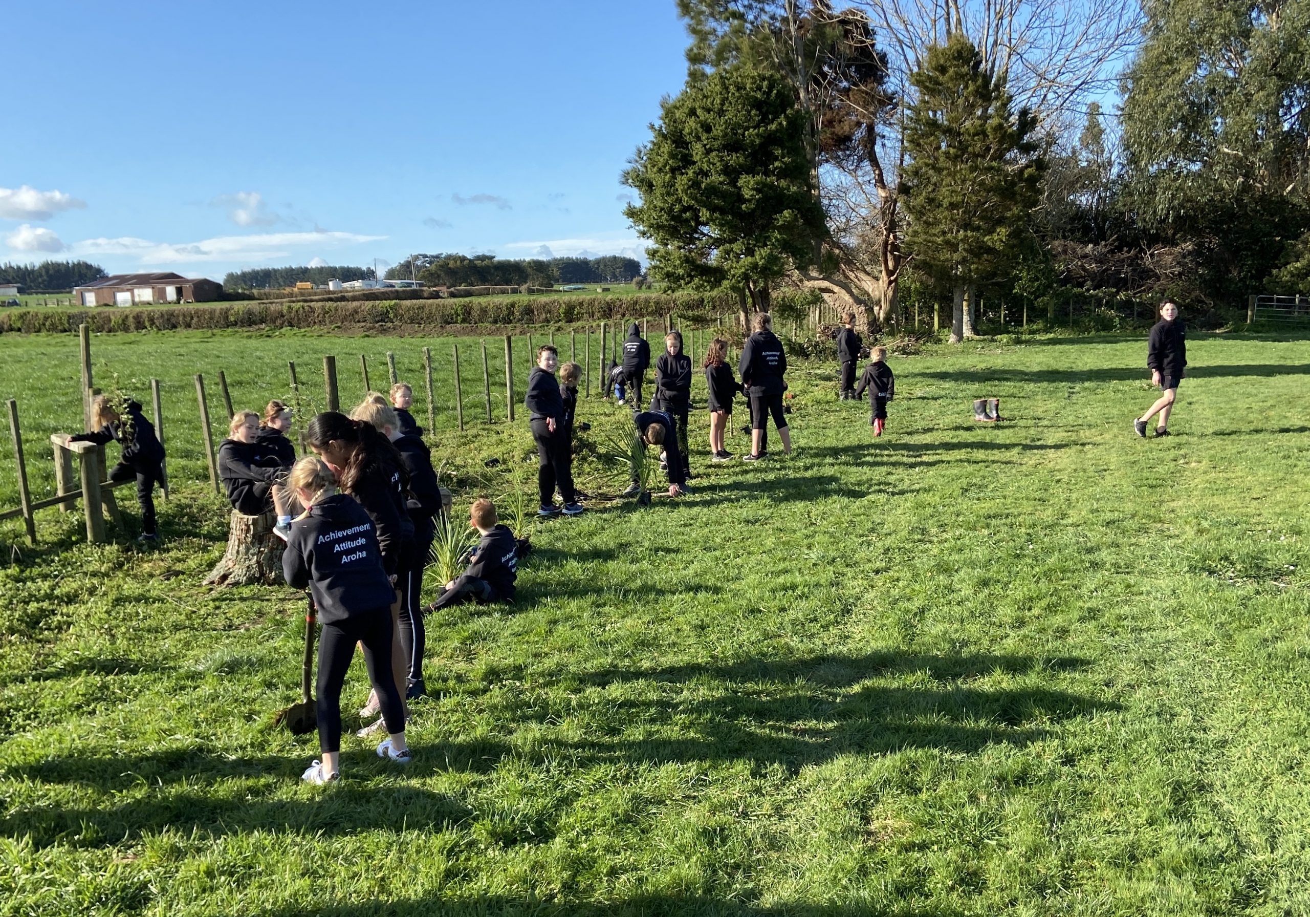 Enviroschools | Kaponga Kura begin the process of creating their ...