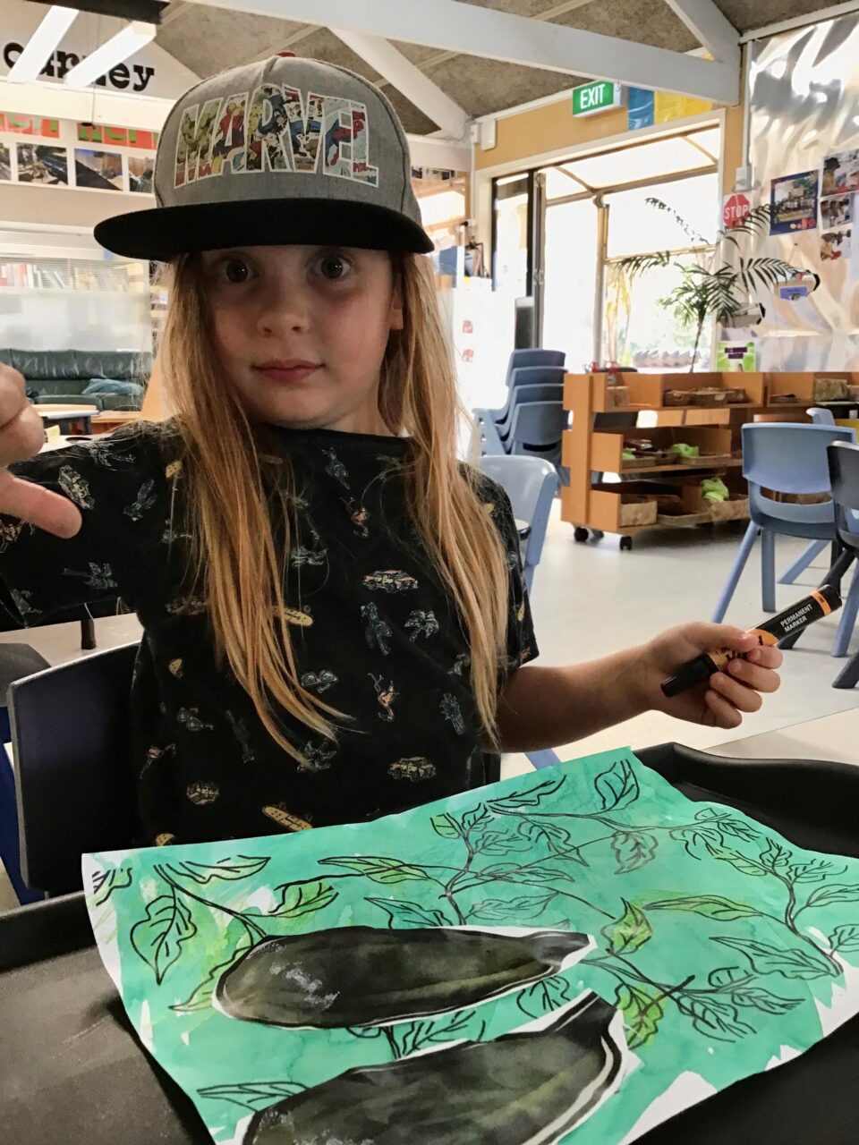Enviroschools | Lucas and the moth plant pods