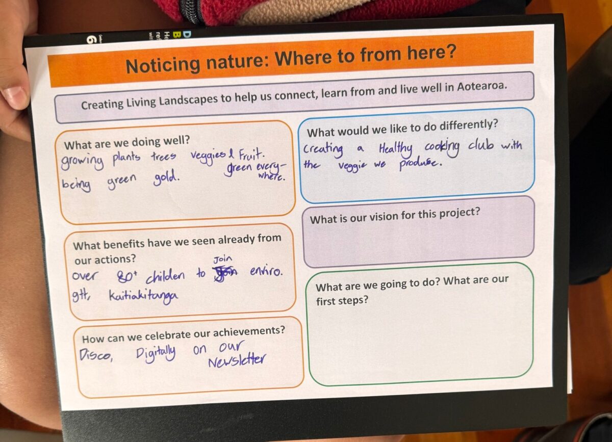 Enviroschools | Noticing Nature Wairarapa Workshops