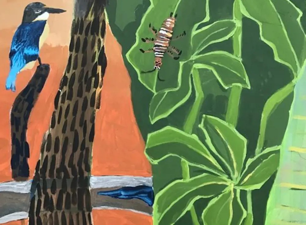 Enviroschools | Tangiteroria unveils vibrant, ‘taiao-inspired’ mural ...