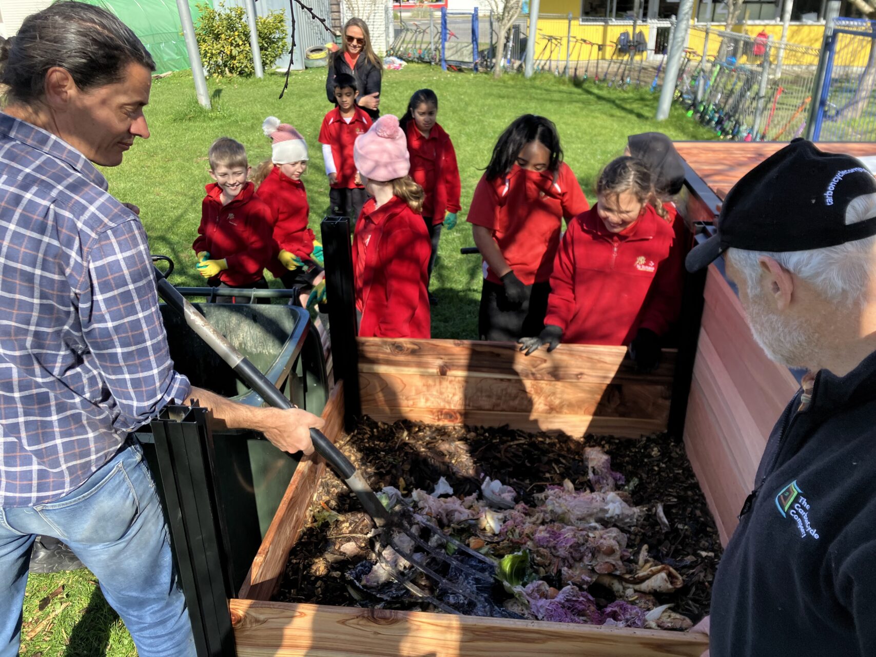 Enviroschools | Te Totara School launch their Enviroschools Journey with hot compost